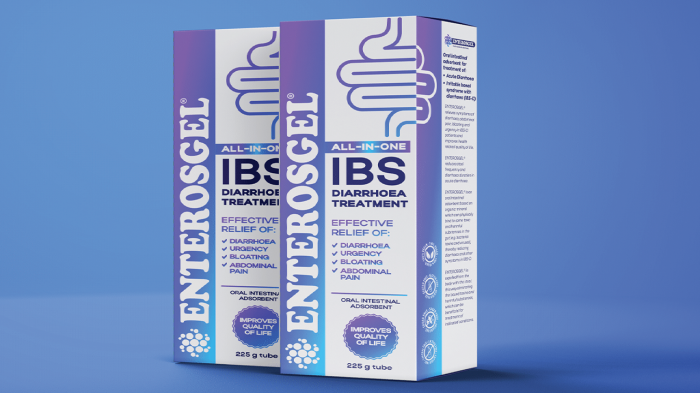 ENTEROSGEL IBS-diarrhoea treatment